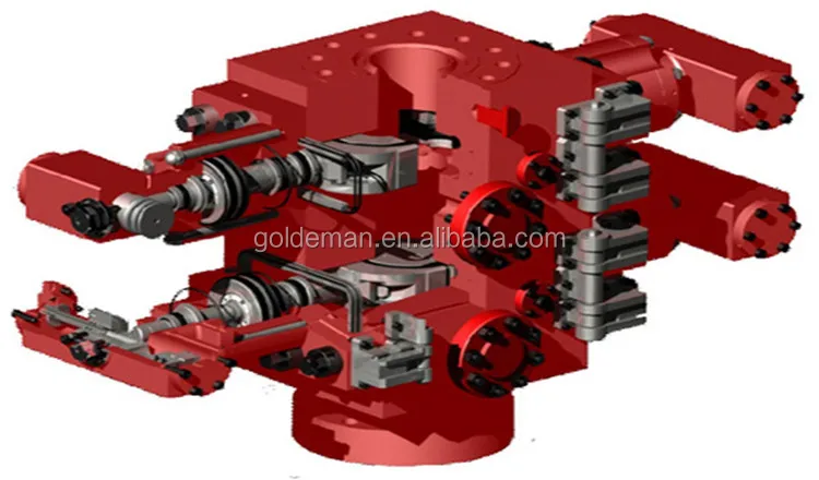 Api 16a Single Cameron Shear Ram Bop - Buy Api 16a Single Cameron Shear ...