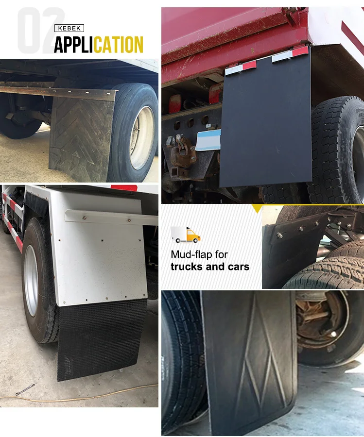 Custom Dump Truck Mud Flaps