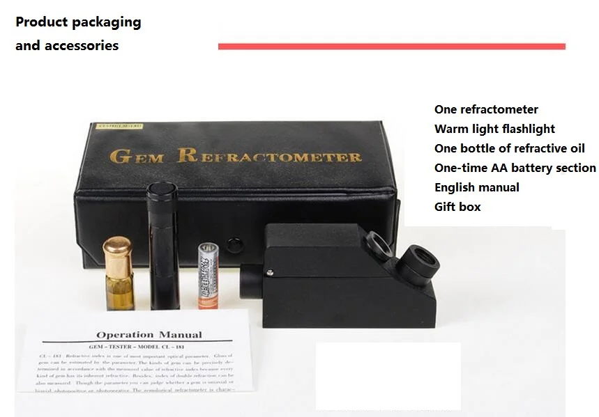 อัญมณี Refractometer อัญมณีอัญมณี-refractometer - Buy Fable Gem ...