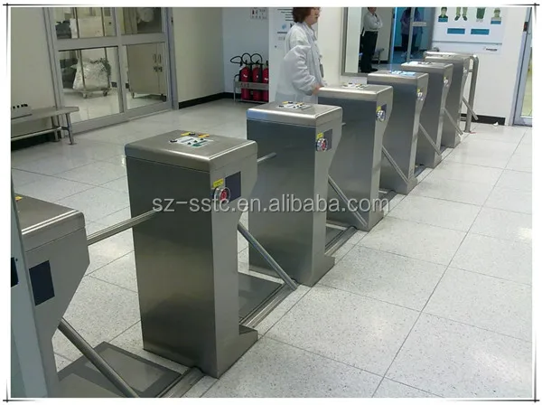 ESD Rotating Tripod Turnstile - Automatic Access Control