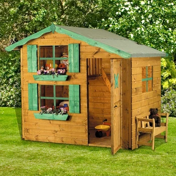 Custom Design Wood Playhouse Used For Kids Playsets Outdoor Hot Sale ...