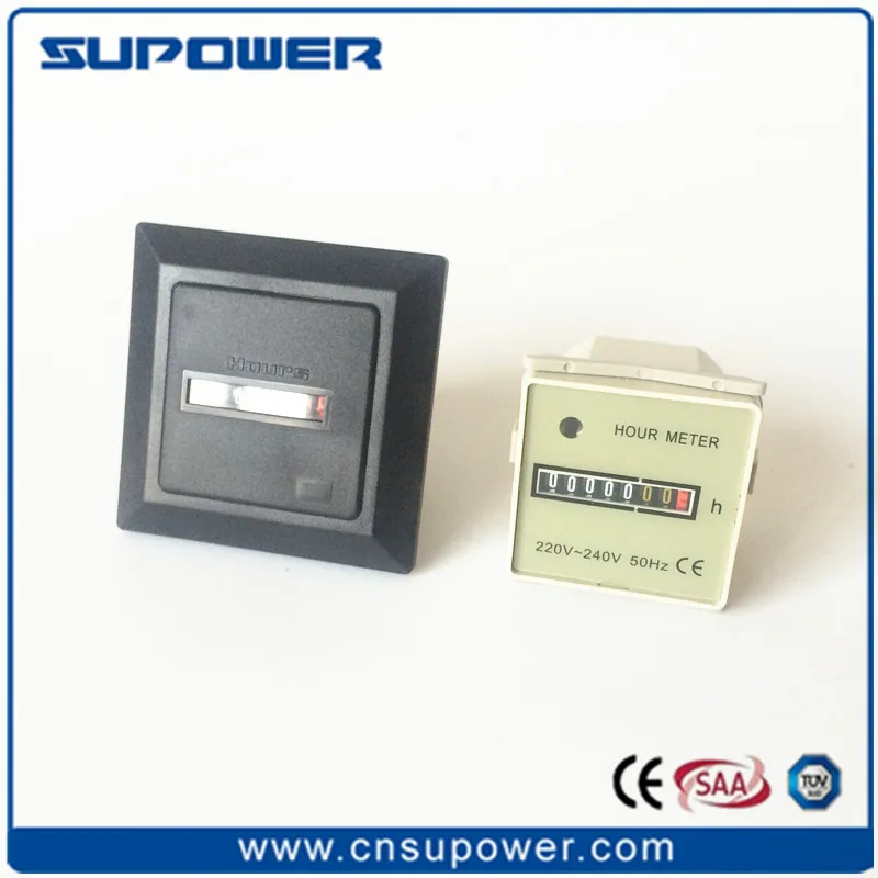 48x48mm HM-1 220V 110V 50/60Hz Hour Counter Digital Hour Meter| Alibaba.com