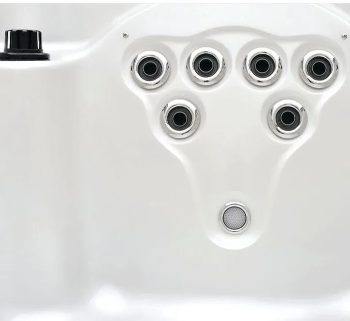 Luxury Swimming Pools Outdoor Large Acrylic Swim Spa Jets with Counter ...