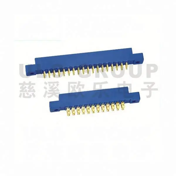 China supplier smart card connector pcb edge connector DIP 3.96mm edge ...
