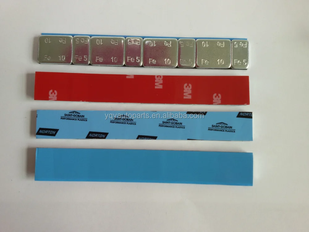 5g*12 Tyre Adhesive Balance Weight Wheel Balancing Weights Stick On For ...
