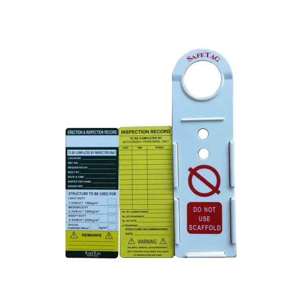 Safety Plastic Scaffold Inspection Tag,Printable Scaffolding Holder Tag ...