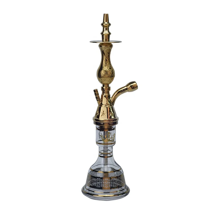 Hookah Set Medium Size Egyptian Style Shisha Complete Set Zinc Alloy ...