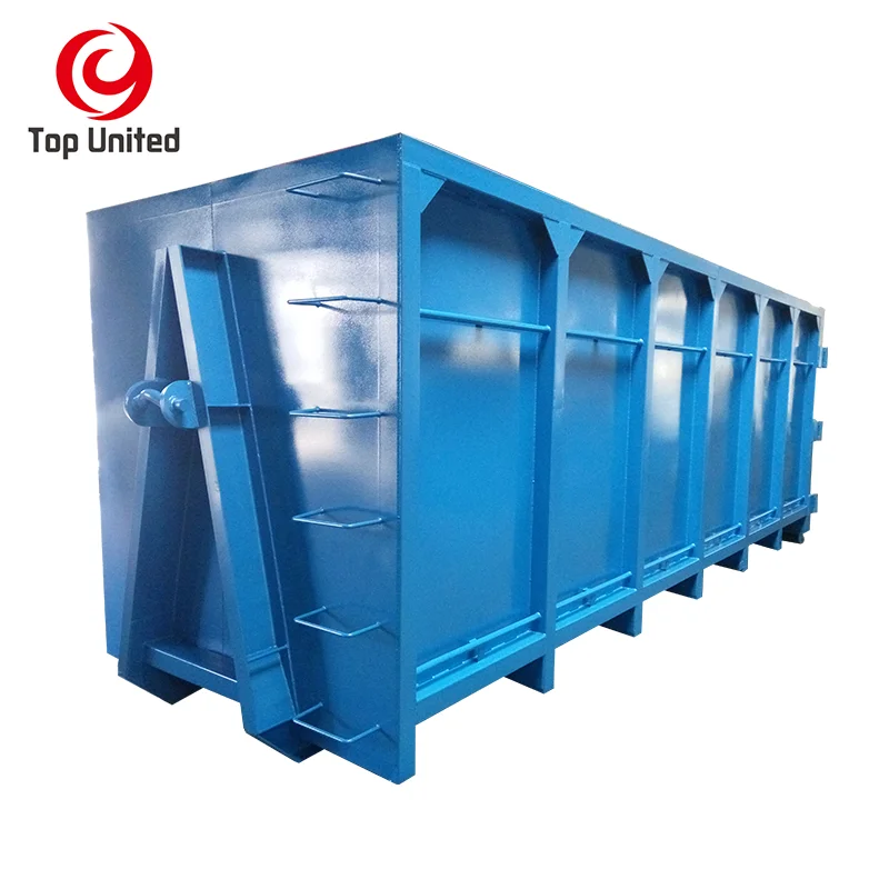 6m3-40m3 Outdoor Roll off on Dumpster Hooklifts - Hook Lift Bin