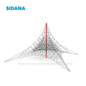 Sidana Outdoor Rope Pyramid Rope-based Playground Equipment For ...