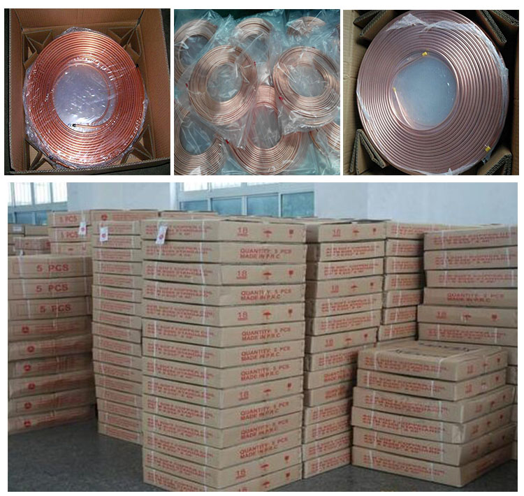 99.99% Pure Copper Pipe Coil - Ideal for HVAC & Plumbing