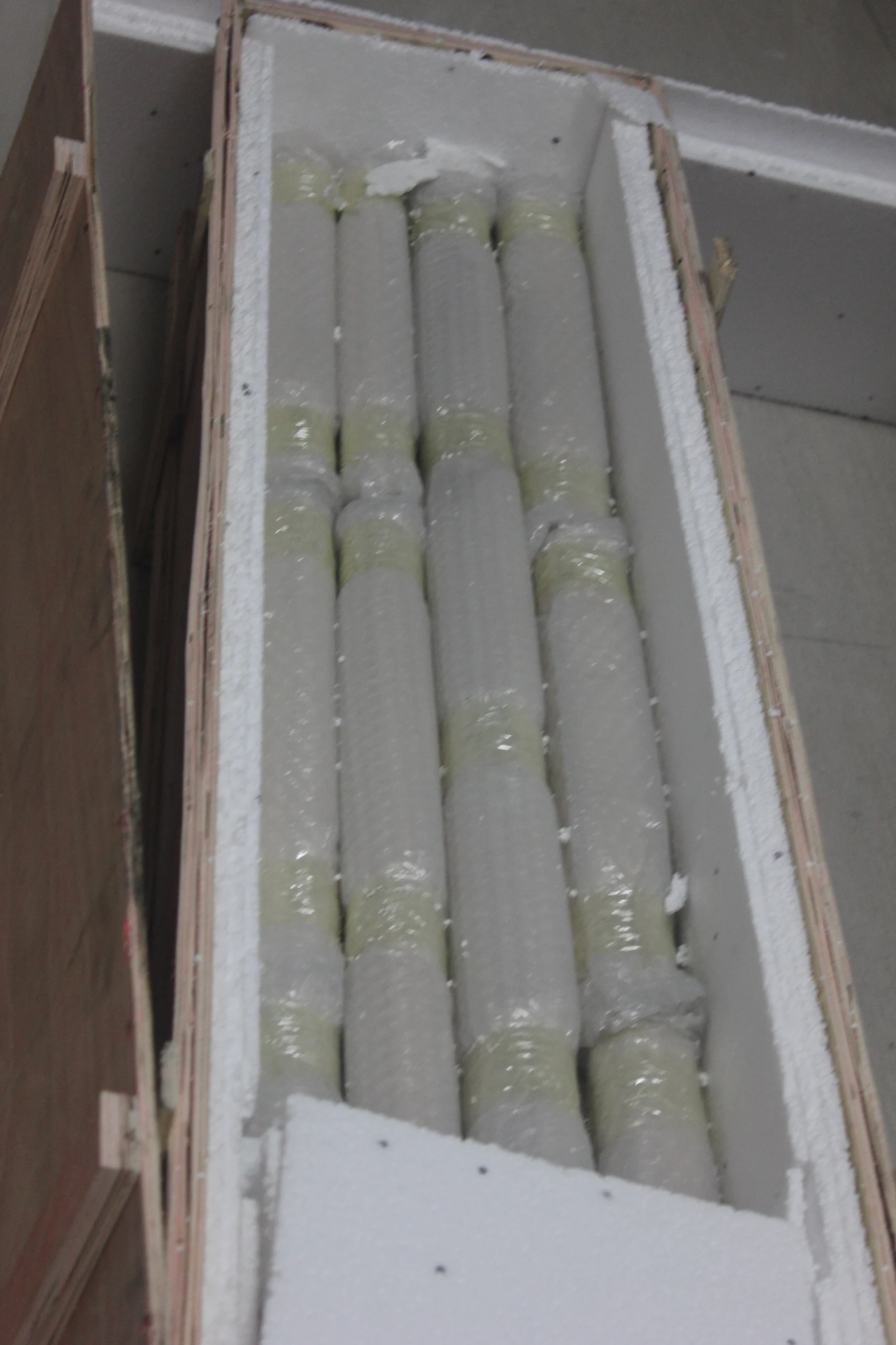 High Temperature 99.9 Alumina Ceramic Thread Ceramic Tube For Furnace ...