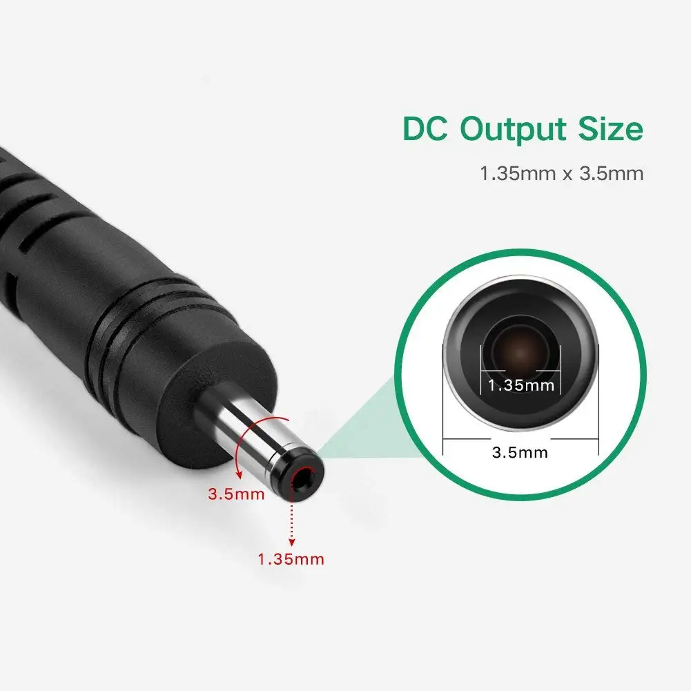 Universal Input 100-240V AC 50/60hz Power Supply Adapter