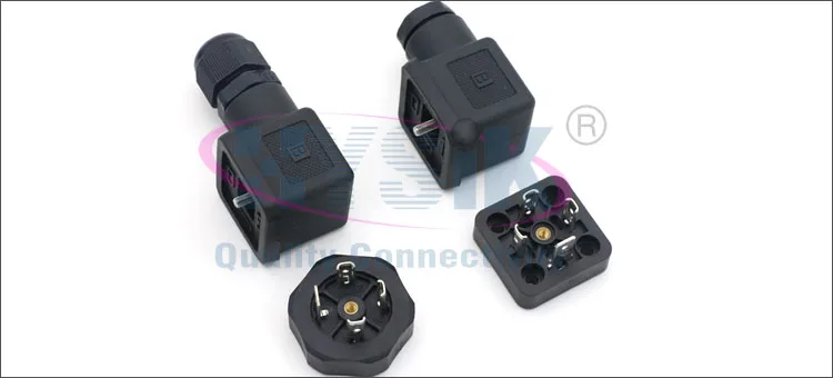 DIN 43650 Solenoid Valve Connectors - Reliable & Versatile