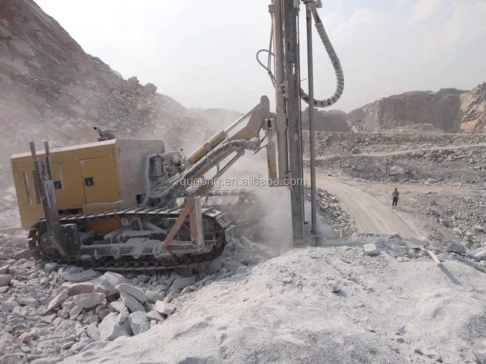 Quarry Mining Used Wagon Drill Rig - Diesel Rotary Rig for Ore, ISO9001 ...