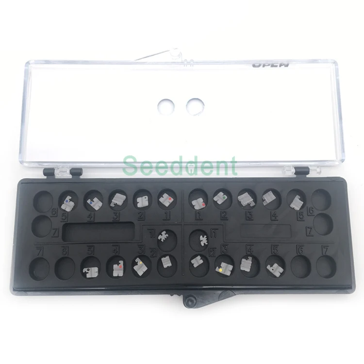 Orthodontic Ceramic Bracket Roth Mbt Edgewise Dental Ceramic Braces ...