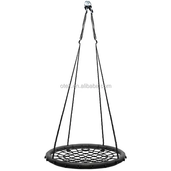 Outdoor Sporting Round Spider Web Tree Net Swing For Children - Buy ...