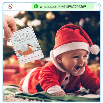 New Born Baby Card 1month Baby Card For Milestone Moment - Buy 1 Month ...