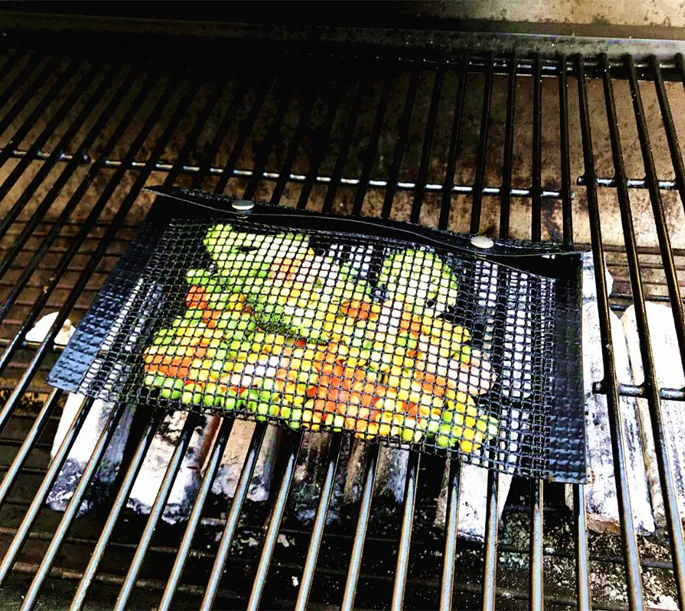 Ptfe Coated Fiberglass Fabric Food Grade Multipurpose Non-stick Grill ...