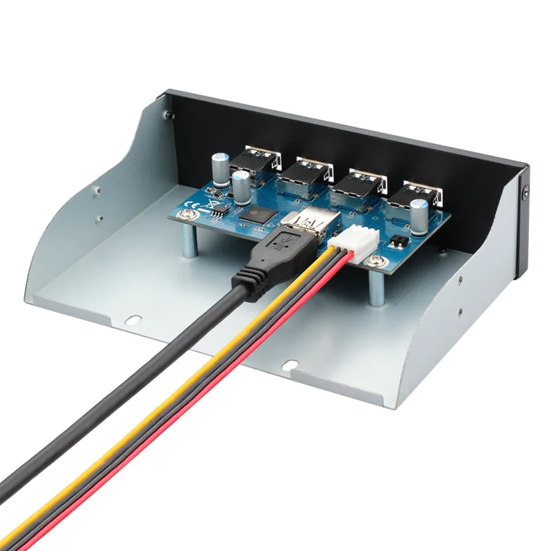 Ult-unite 4 Ports Usb 3.0 Custom Computer Parts 5.25 Inch Front Panel ...