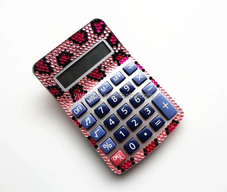 2016 Fancy 8 Digitals Rhinestone Scientific Calculator For Promotion ...