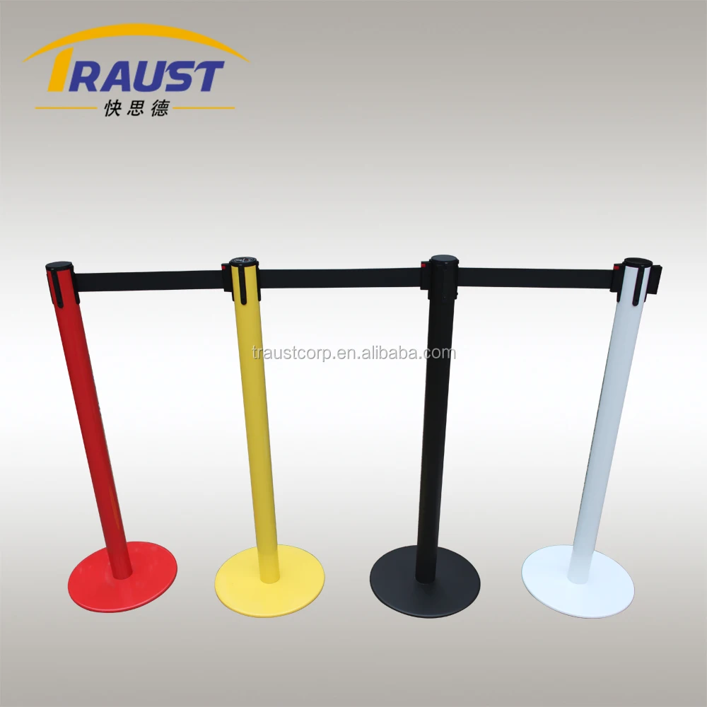 Traust Security Crowd Control Retractable Airport Queue Line Control ...