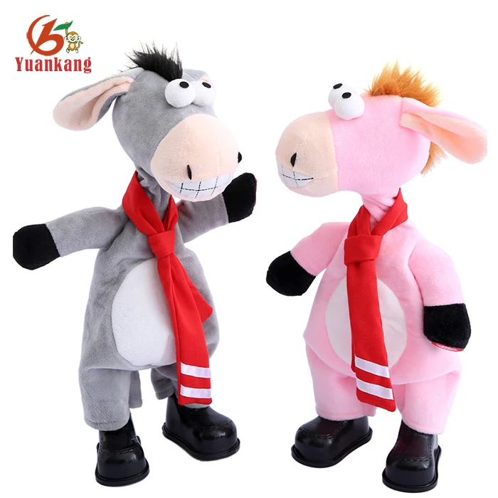 New Singing Toys Custom Musical Dancing Soft Stuffed Small Animal Plush ...