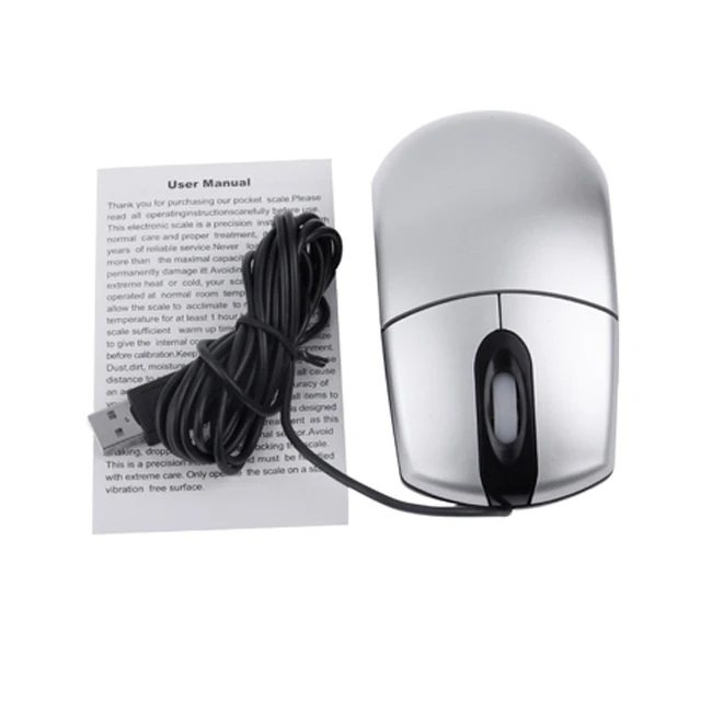 R-EDS-0177 2in1 USB Port Optical Mouse 500g X 0.1g Electronic Pocket ...