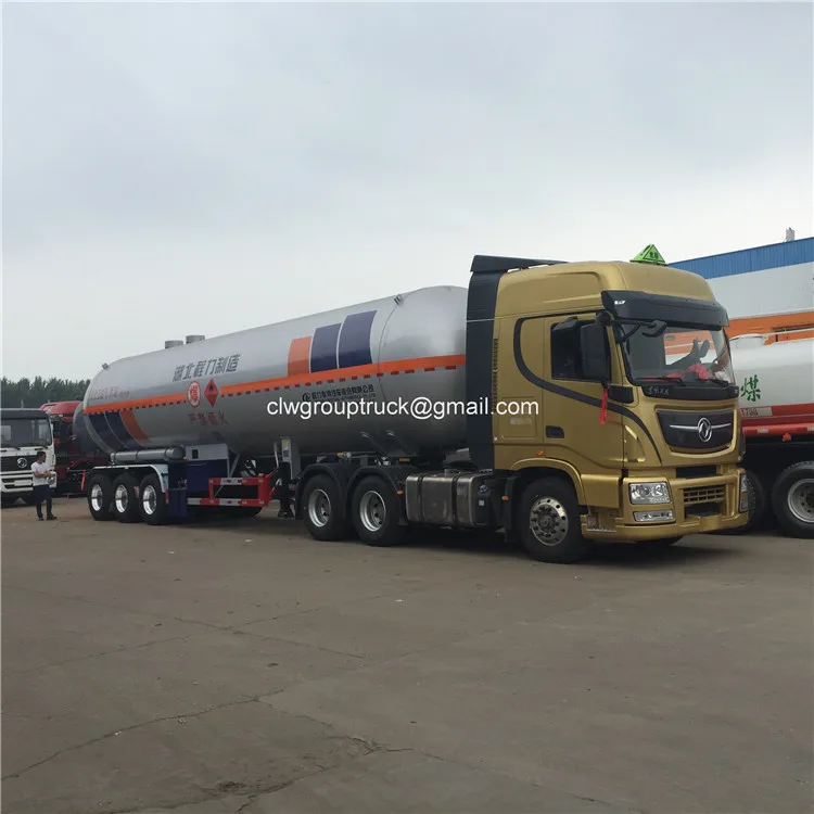 6-axles 62000 Liters Lpg Tanker Liquid Ammonia Propane Tanker Sales ...