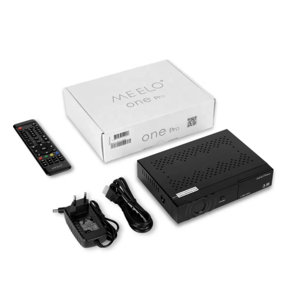 Hot sales box digital satellite receiver linux os meelo+one pro dvb s2 ...