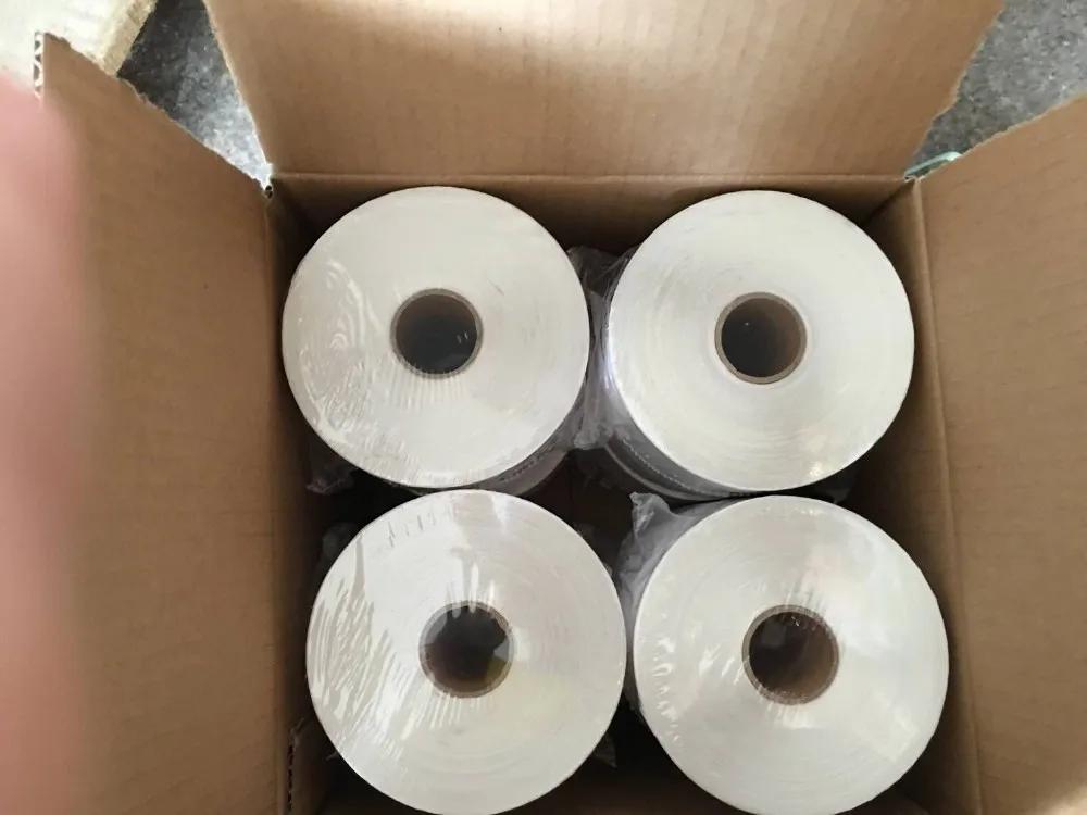 4x6 Inch (101.6x152.4mm) Blank White Address Sticker Paper 500 Pcs/roll ...