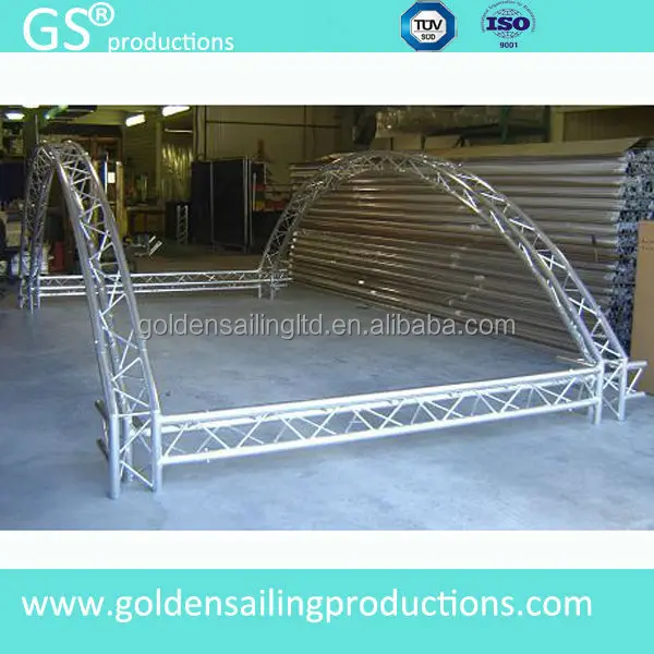 Used Frame Scaffold,Curved Aluminum Truss Roof Truss System - Buy ...