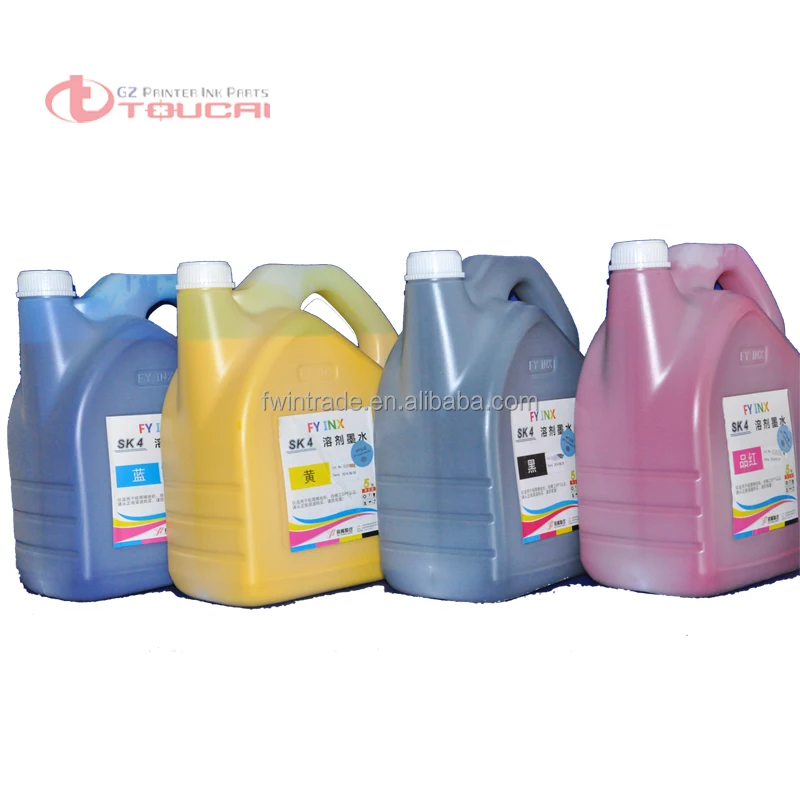 Sk-4 Tinta Solvente Para Spt 510 / 35pl Cabezal De Impresión Infinito ...