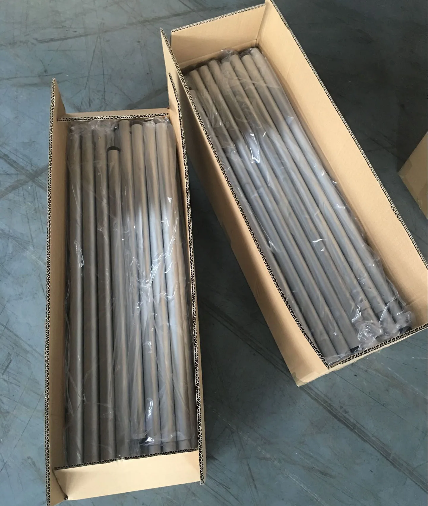 Telescoping Tarp Poles Set Of 2 Adjustable Aluminum Rods For Tarps ...