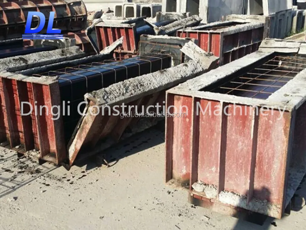 DINGLI Precast Concrete U Box Culvert - Durable & Customizable