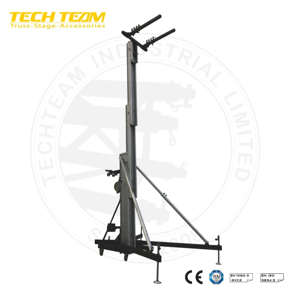 8m Line Array Truss Lift Tower For Speaker Hangger - Buy Line Array ...