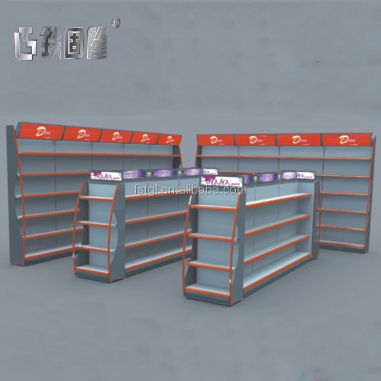 Convenience Store Shelving - Efficient Display Solutions