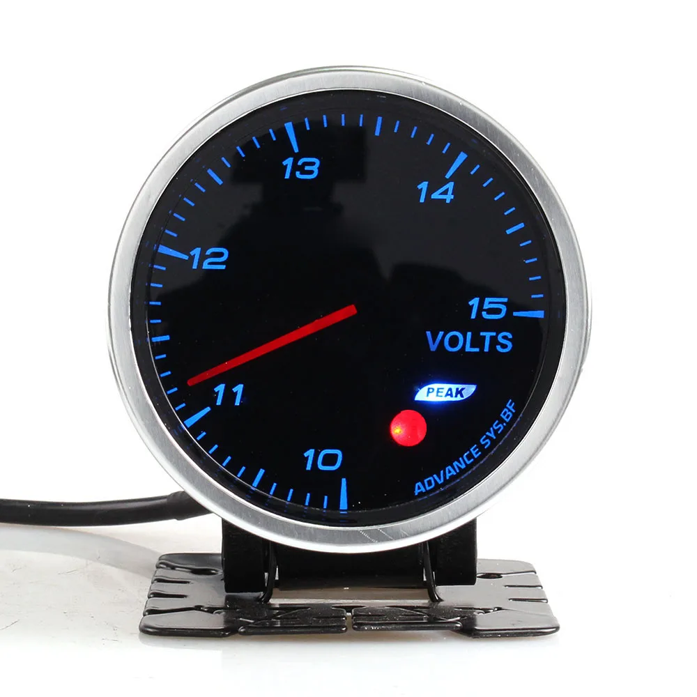 Car Auto 2.5" 60mm 7 Colors Defi Advance Bf Volt Voltage Gauge Meter ...