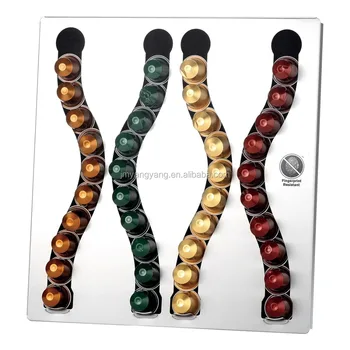 Wall Mounted X Shapes Nespresso Capsule Holder - Buy Nespresso Capsule ...