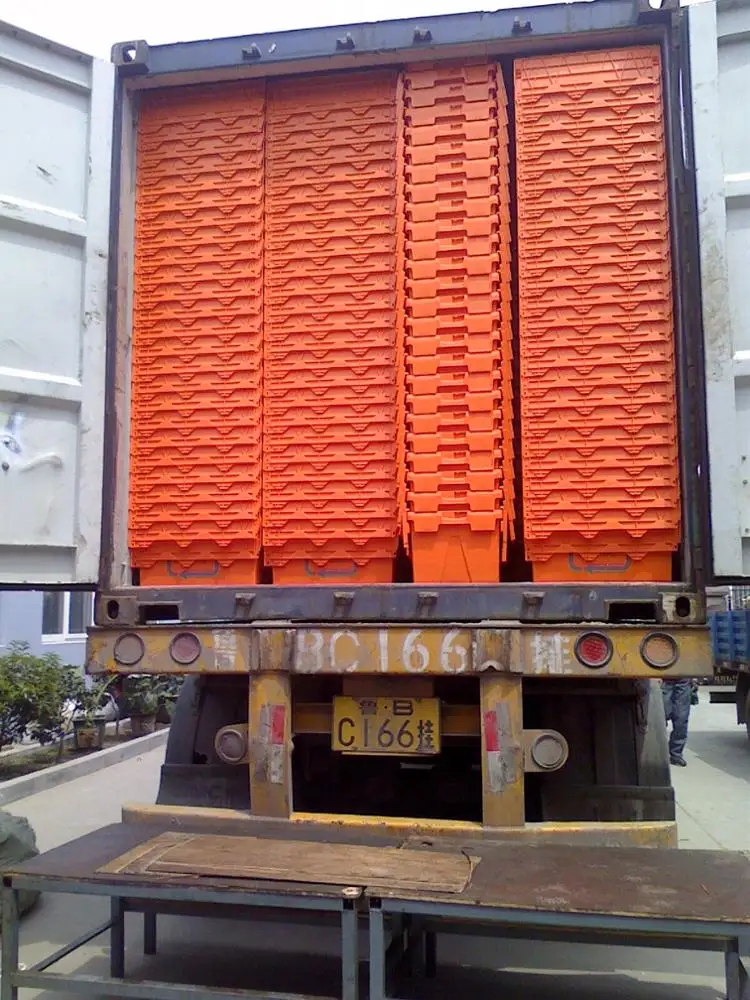 Large Logistic Distribution Stackable Plastic Tote Box Storage ...