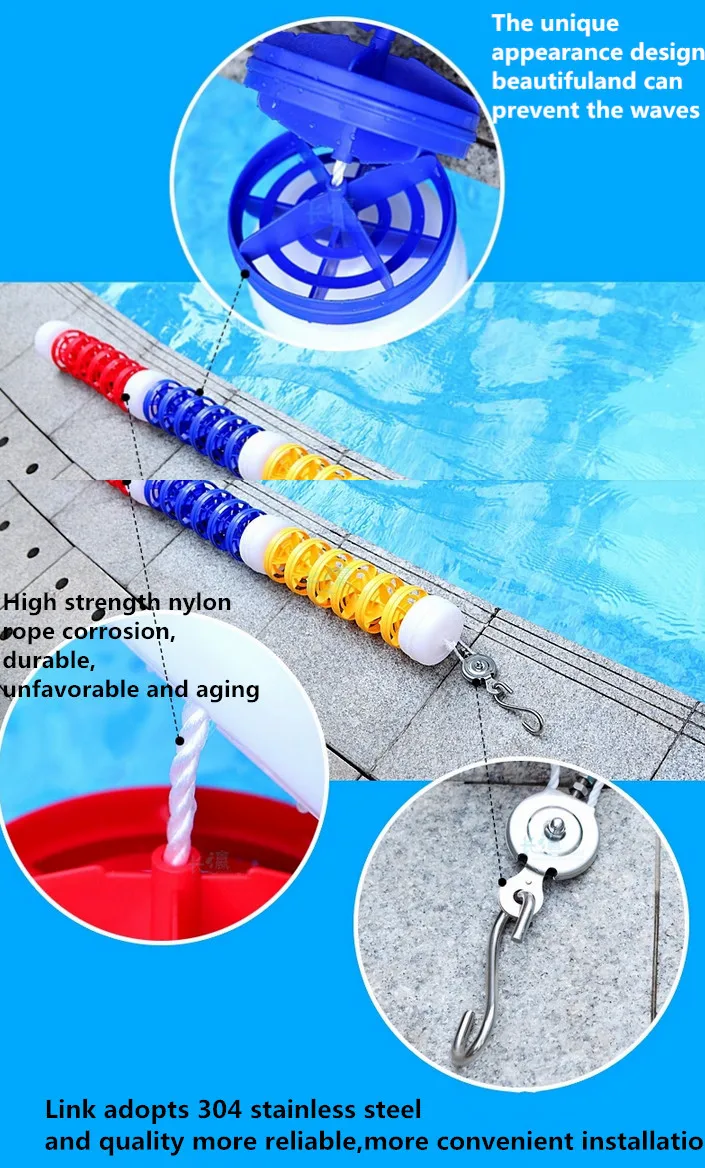 Competition Equipment Swimming Pool Floating Line/swimming Pool Lane ...