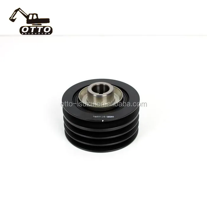 4JH1 Engine Crankshaft Damper Pulley NKR77 8-97254844-0 8972548440 ...