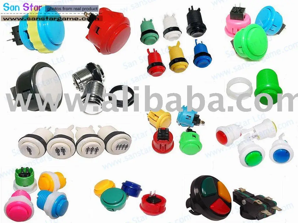 Push Button For Arcade Game Machine-game Machine Accessory/arcade ...
