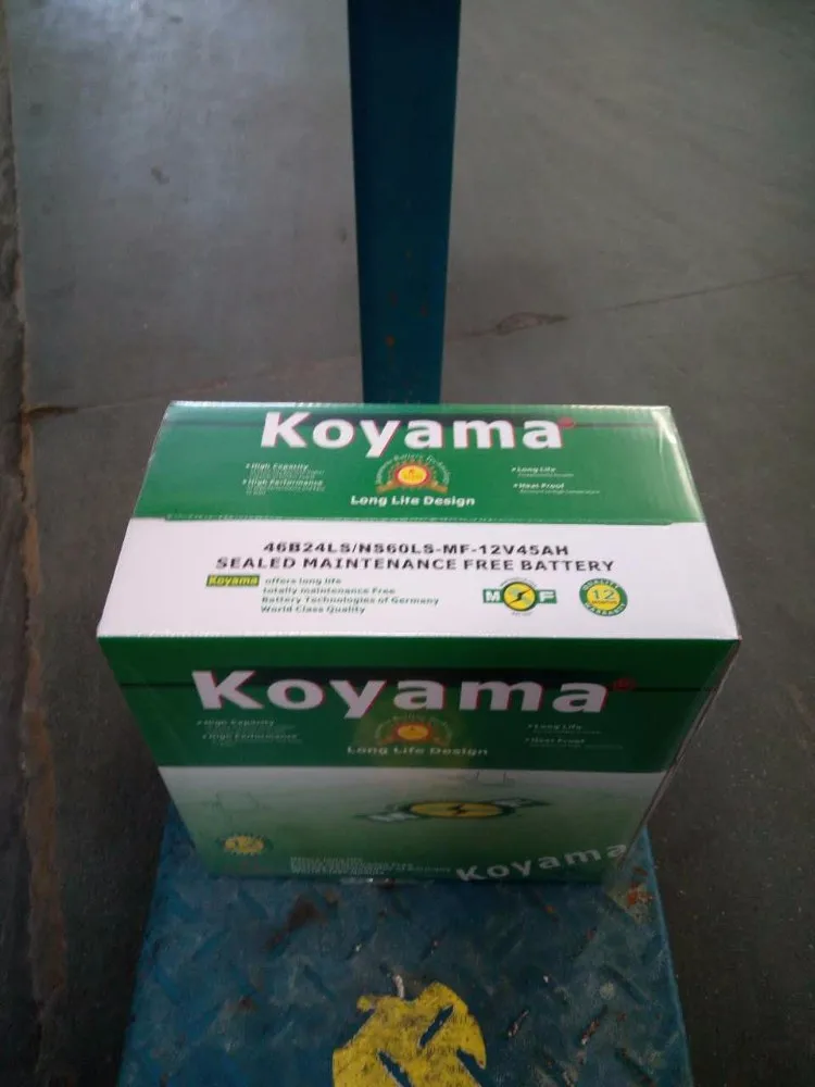 Super Maintenance Free Car Battery Ns60lmf 12v45ah Made In China Car ...