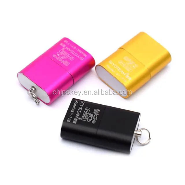 SY-T18 Portable Mini USB 2.0 TF T-Flash Memory Card Reader