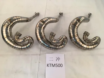 2 Stroke Motorcycle Titanium Exhaust Pipe System For Ktm500 - Buy 2 ...