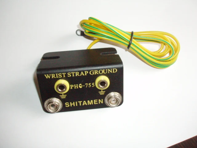 Esd Ground Block Under Bench Common Point Dual Banana Plug Ground ...
