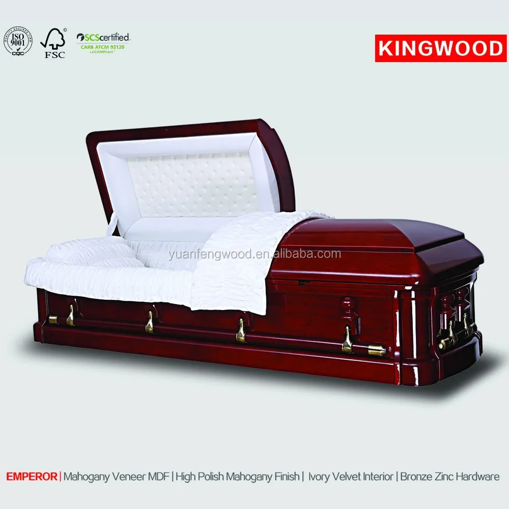 EMPEROR funeral wooden casket distributor casket from china| Alibaba.com