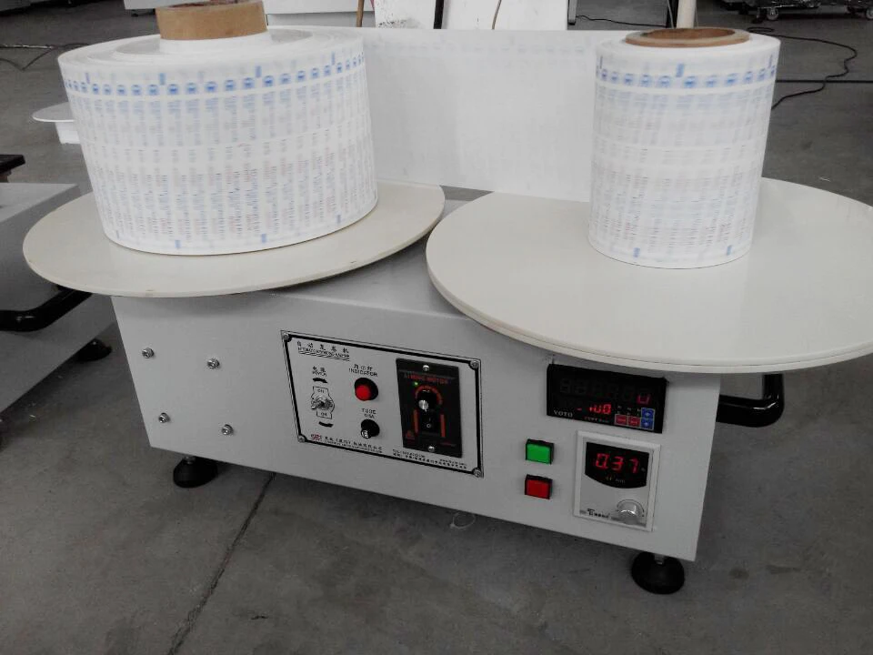 Label Rewinder with Counter - High Efficiency & Durability