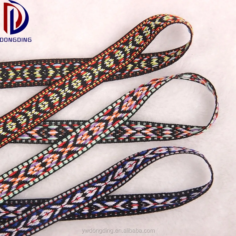 Custom Woven Ribbon,5/8inch Colourful Jacquard Ribbon For Garment - Buy ...