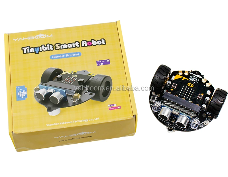 Yahboom Tiny 비트 교육 스마트 장난감 로봇 자동차 악어 클립 인터페이스 Ce 및 Rohs Bbc Microbit V2 및 V1 Buy 마이크로 V2bbc